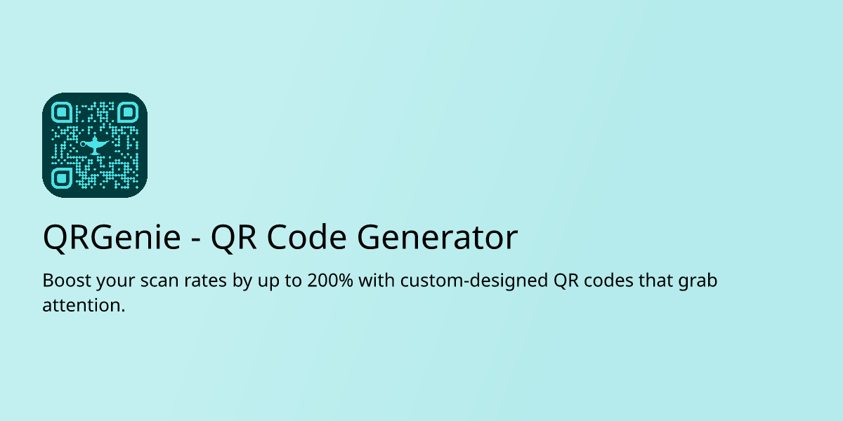 QRGenie - QR Code Generator